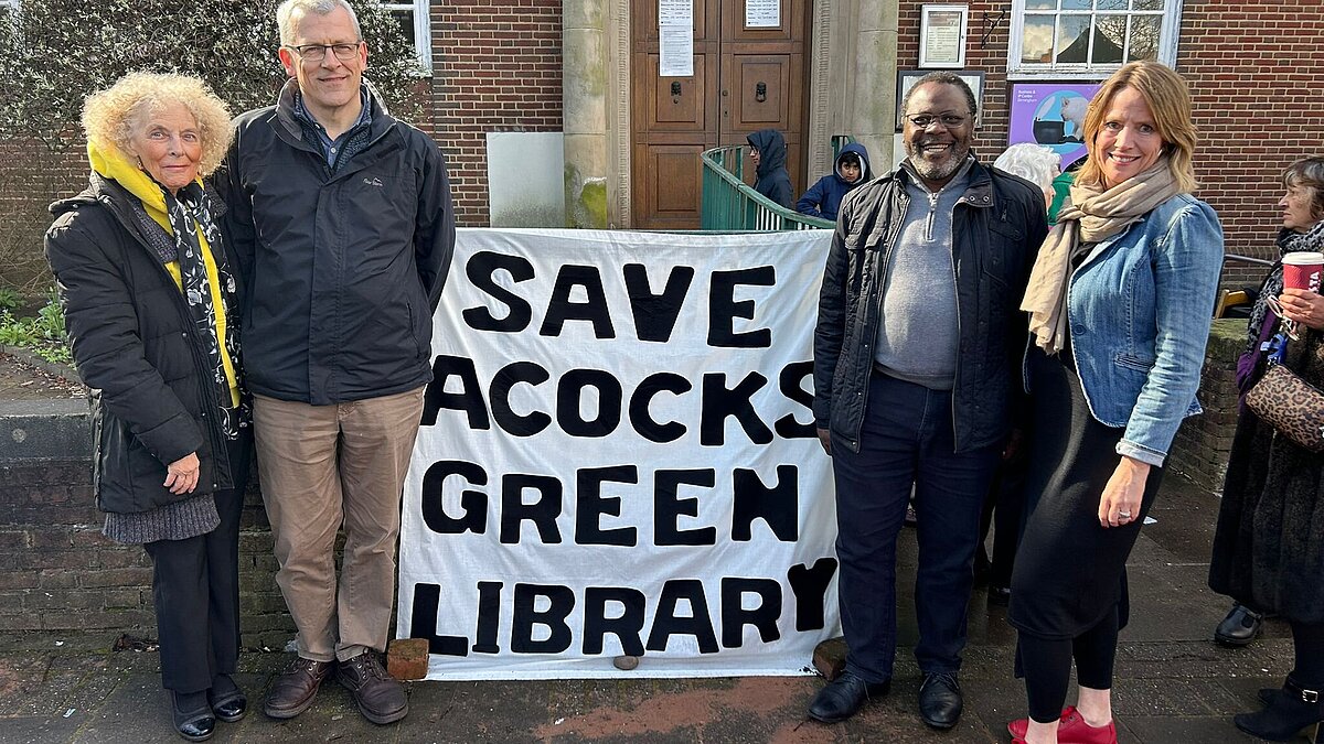 300 people turn up to Save Acocks Green library! - Birmingham Liberal ...